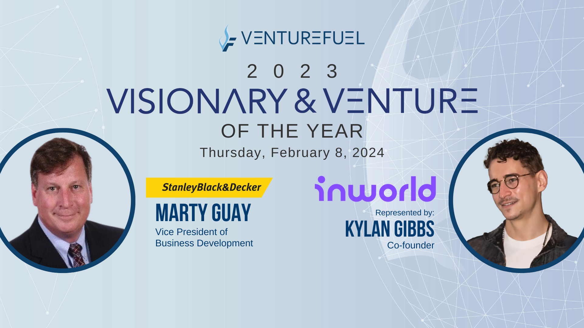 VentureFuel Names Marty Guay Visionary of the Year, Inworld AI as ...